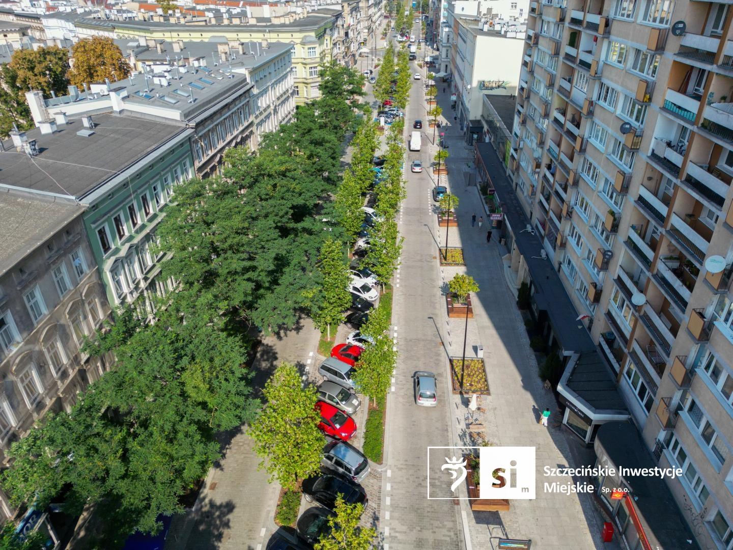 Wiadomości Szczecin - Przebudowa alei Wojska Polskiego zakończona