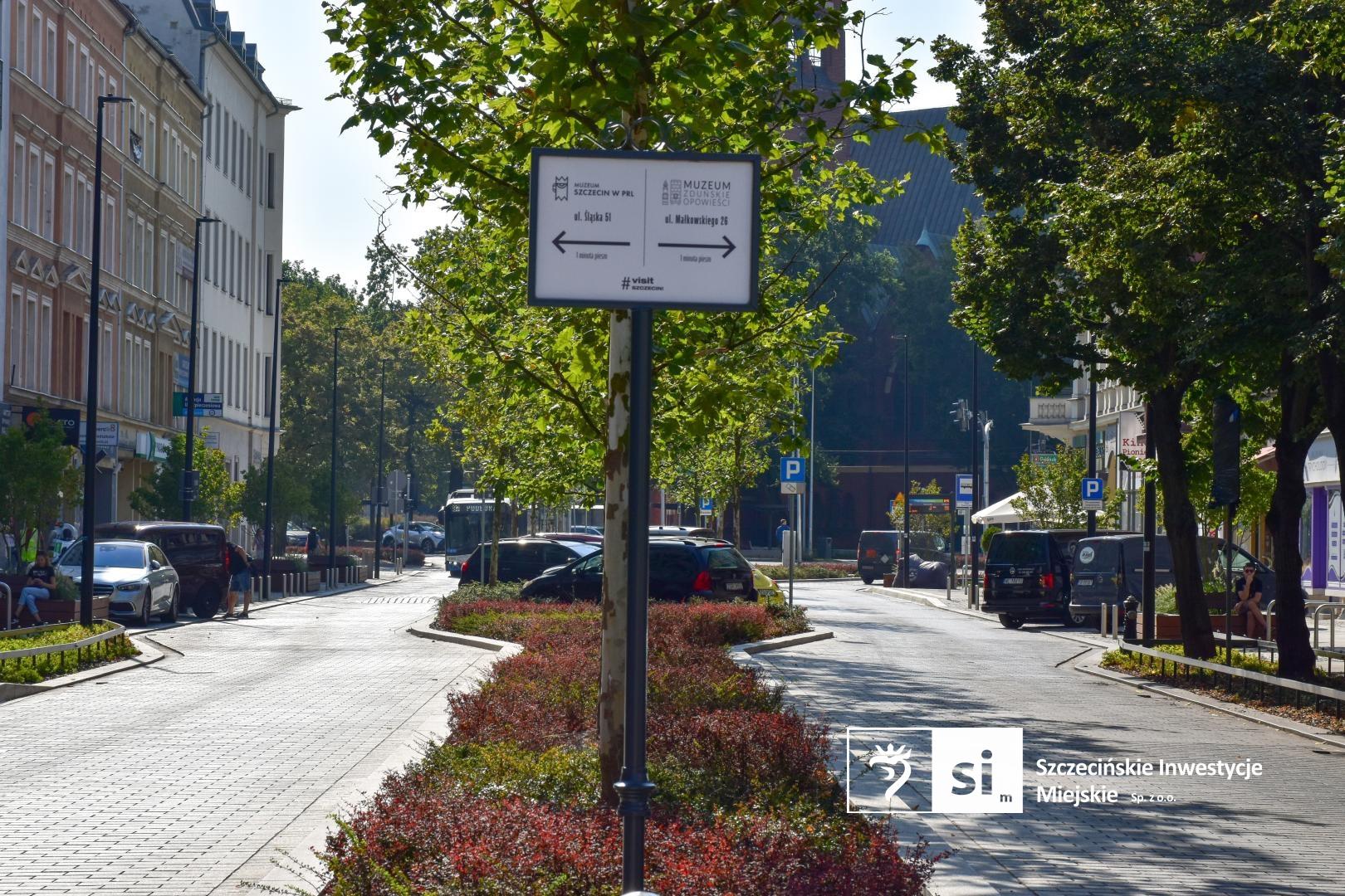 Wiadomości Szczecin - Przebudowa alei Wojska Polskiego zakończona